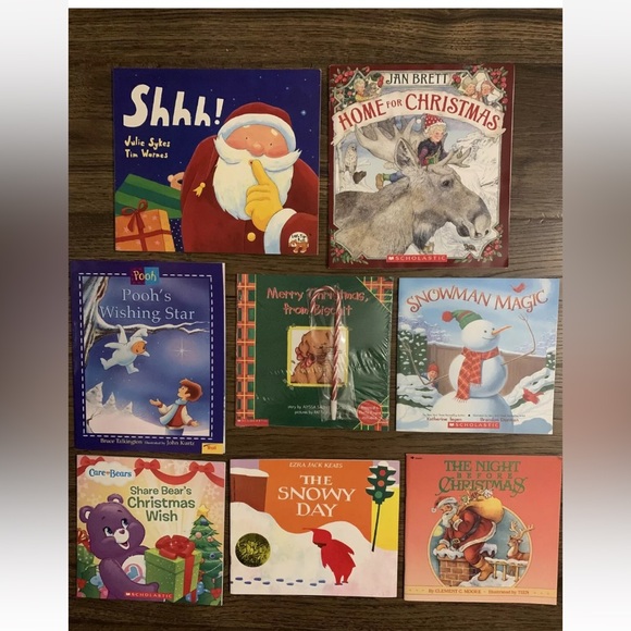 Scholastic | Other | New Scholastic Christmas Theme Books Childrens ...